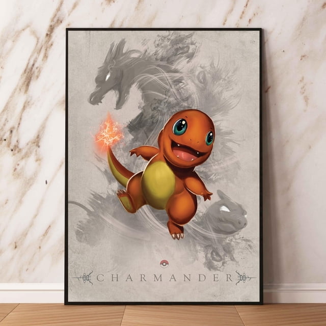 Click here for Wangyu Canvas Prints Pokemon Charmander Children G... prices