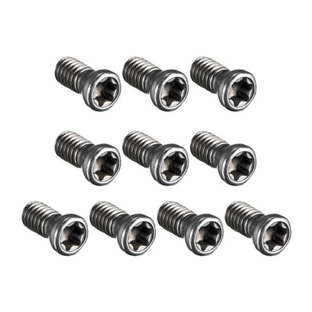 M2.5x6mm Torx Screws For Replaces Carbide Insert CNC Lathe Alloy Steel 10pcs | Walmart Canada