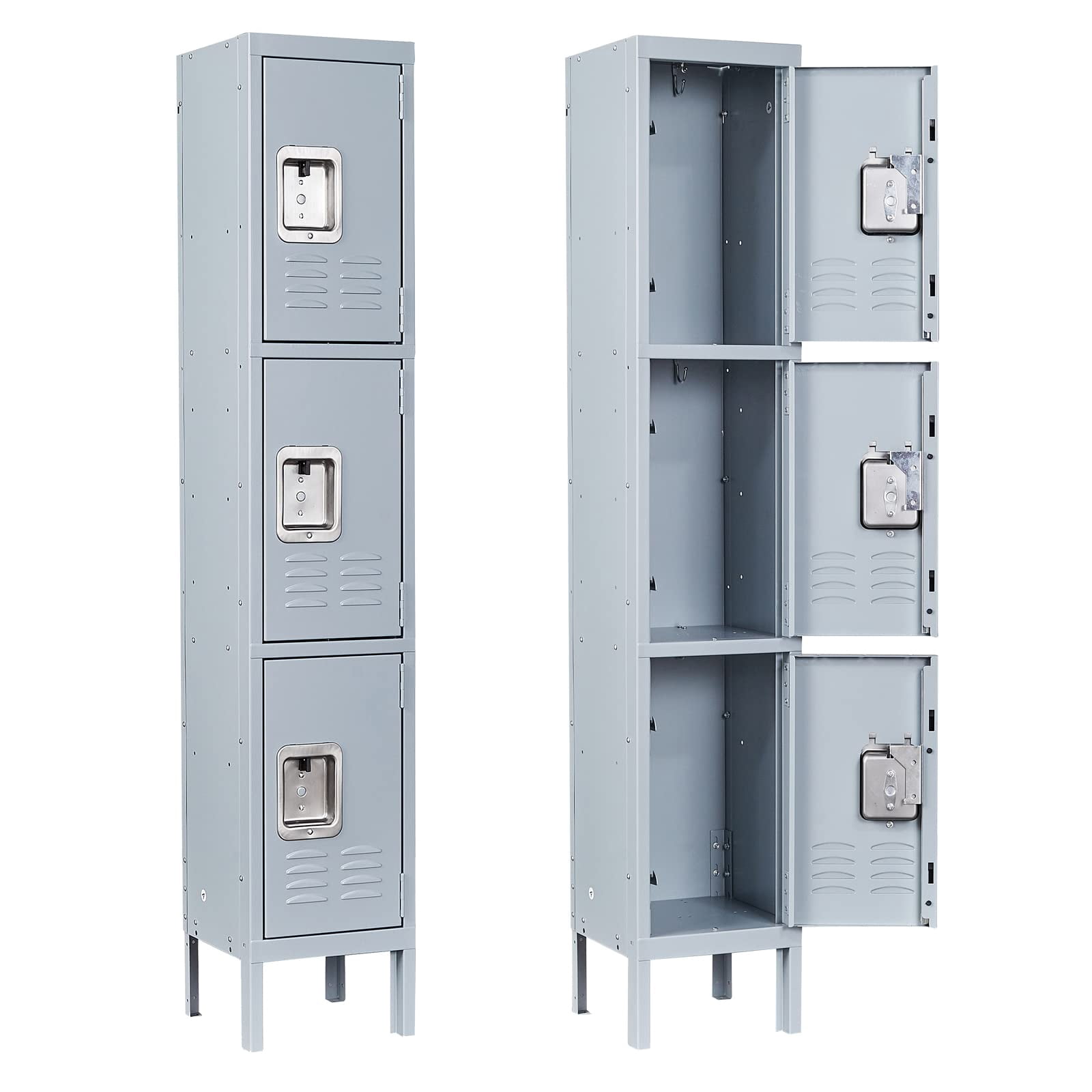 Fesbos Metal Lockers for Employees with Lock, Employees Locker Storage ...
