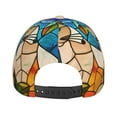 Baseball Cap - Stained Glass Cat Art Hats for Men Women Low Profile ...