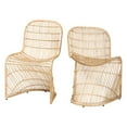 bali & pari Rosalba Boho Dining Chair, 2-Piece, Light Honey - Walmart.com
