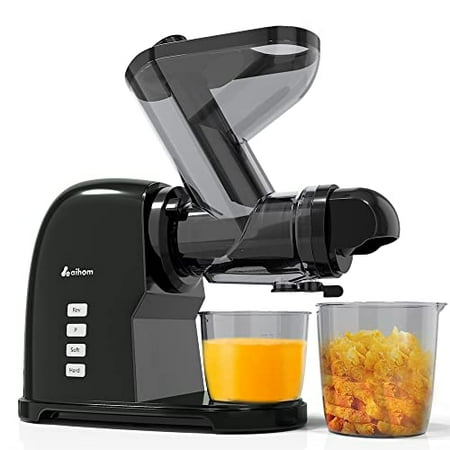 Slow Masticating Juicer, Aihom cold Press Juicer with Big Mouth 3A Feed ...
