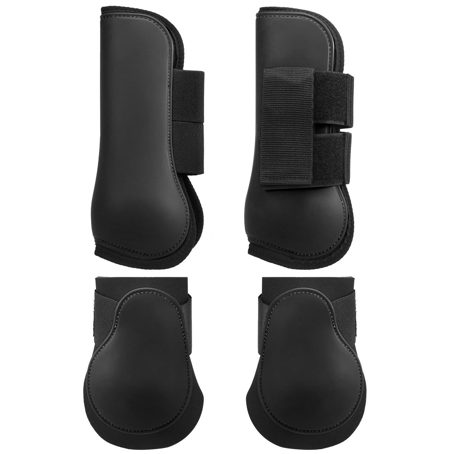 Click here for Amdohai Adjustable Horse Leg Boots Set Equine Fron... prices