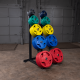 Body Solid - GWT76 High Capacity Olympic Plate Rack - Commercial ...