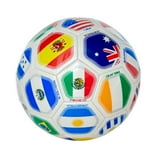 World Cup Ball Country Flags World Club National Teams Flag Soccer Ball ...