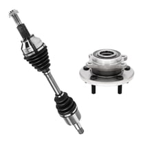 AutoShack Front CV Axle Shaft Wheel Hub Bearing Assembly for Jeep ...