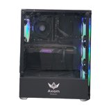 Axiom Gaming PC Desktop Computer Obsidian Black, AMD Ryzen 5, 16GB RAM ...
