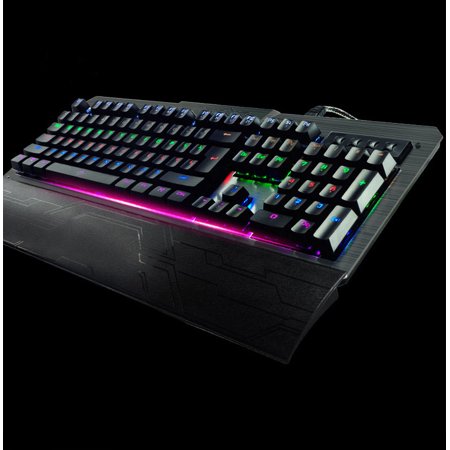 axGear Real Mechanical USB Keyboard Enhanded Gaming Backlit 3 LED ...