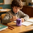 Automatic Electric Pencil Sharpener, Portable Auto Stop Battery Powered ...