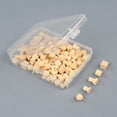 8/12/20/25Pcs Push Pins Large Wooden Thumb Tacks Cork Push Pins Set for ...