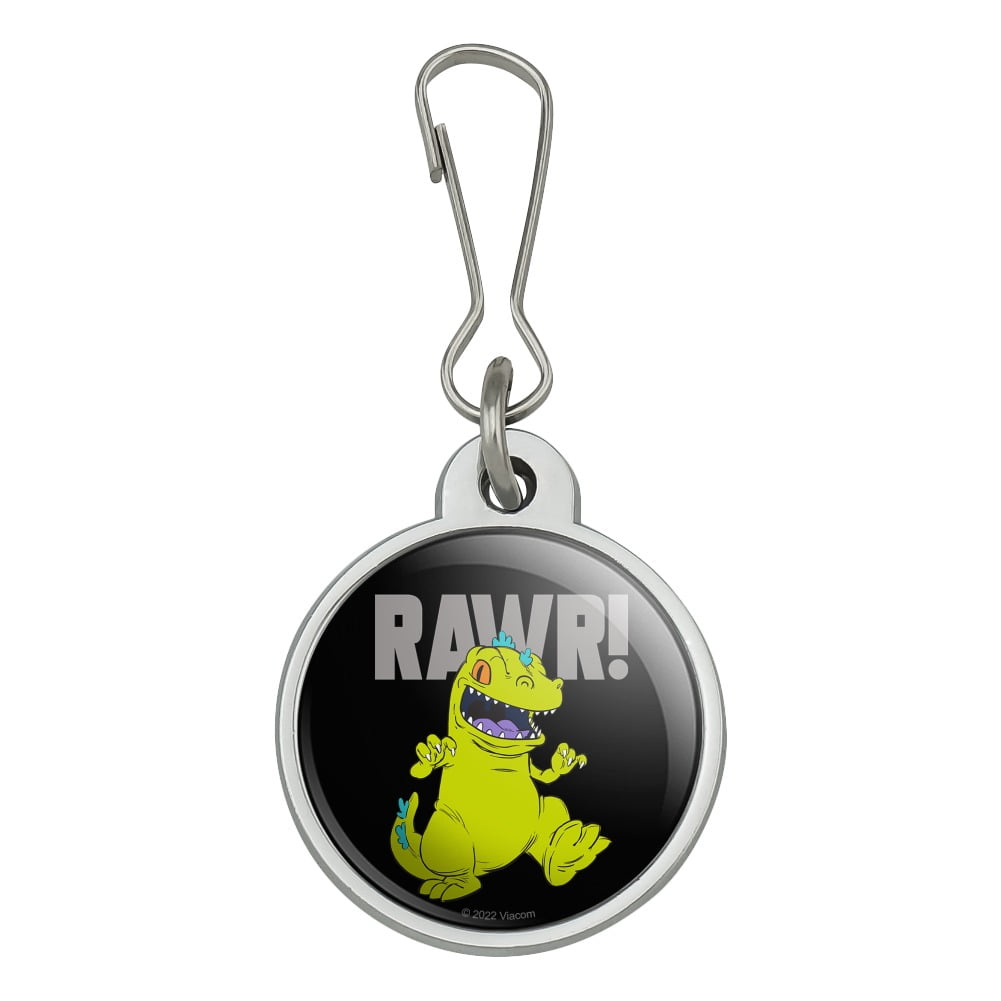 Rugrats Reptar Rawr! Jacket Handbag Purse Luggage Backpack Zipper Pull Charm - Walmart.com