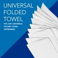 Universal Multifold Paper Towels, Bulk (01804), Absorbency Pockets ...