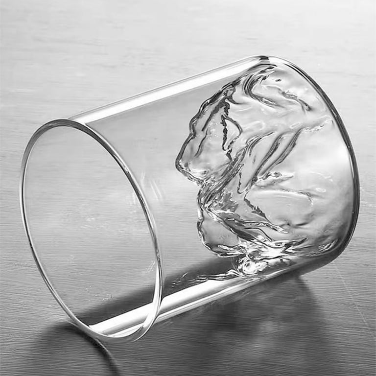 Cracked Glass Cup
