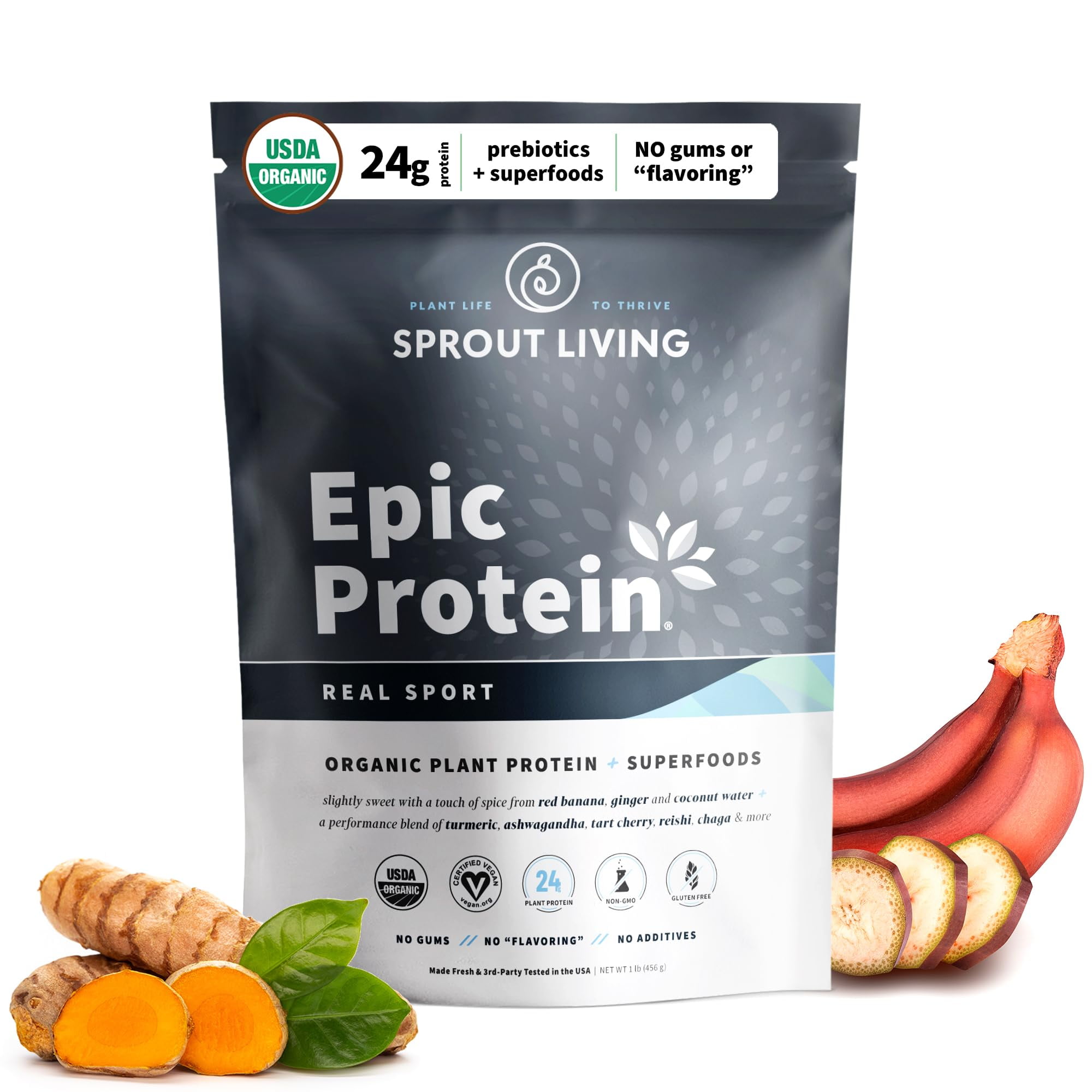 Proteína en polvo Sprout Living Epic Protein Real Sport, 1 kg | Walmart ...