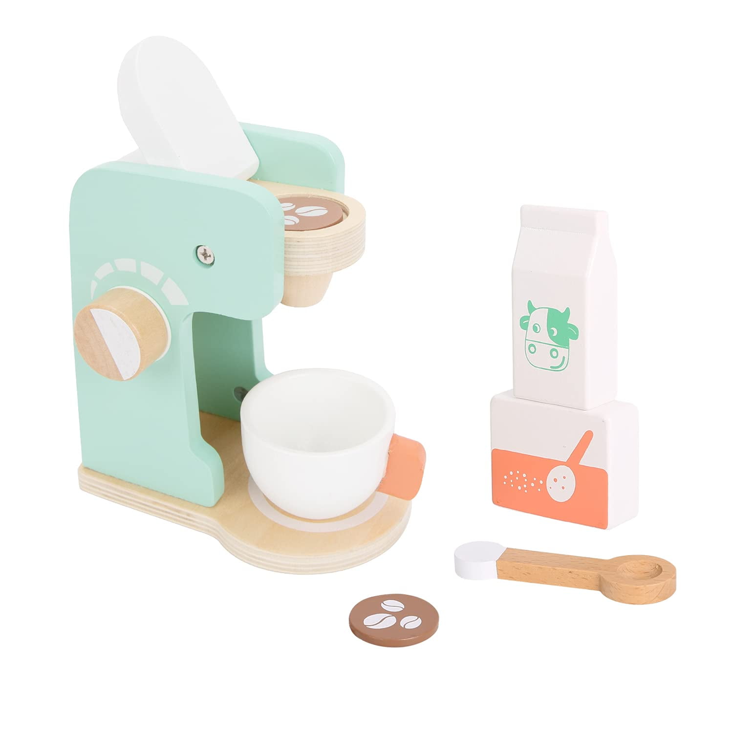 Click here for Tookyland Wooden Coffee Maker Set Kids Toy Coffee... prices