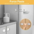 Child Proof Cabinet Locks Baby Safety Locks Transparent Soft Strap No ...