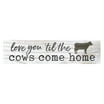 SignMission SS-Cow Lover 4 x 18 in. Cow Lover Street Sign - Walmart.com