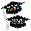 Big Dot of Happiness Hats Off Grad - Graduation Hat Decorations DIY ...