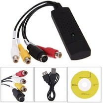 VHS to Digital Converter USB 2.0 Video Audio Capture Card Box VCR DVD ...