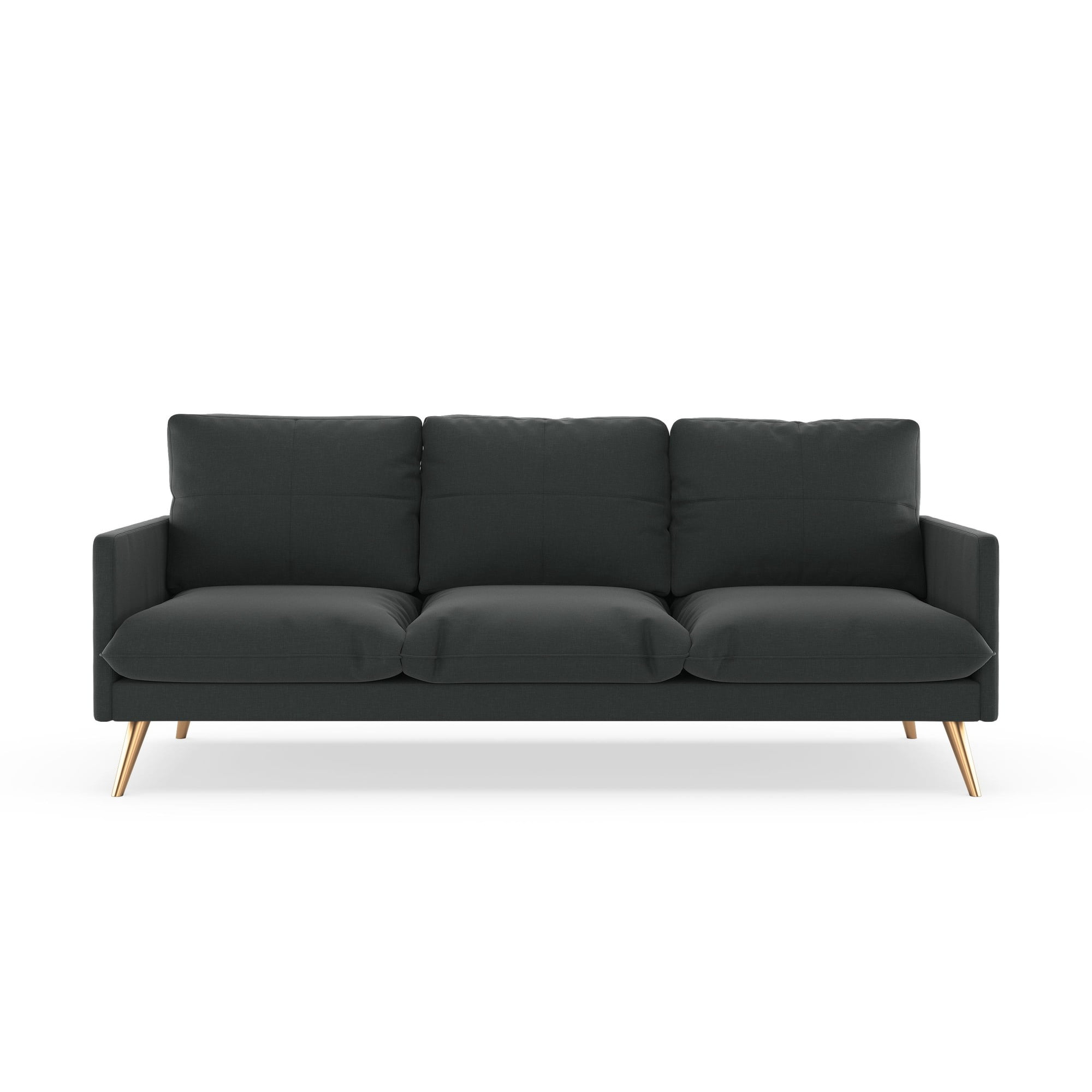 Odin Sofa Cross Weave - Raven Gray - Walmart.com