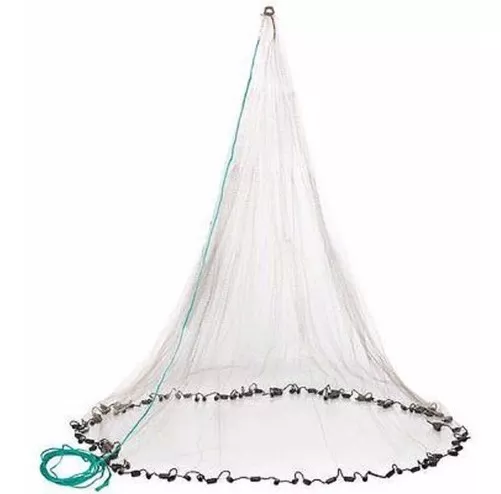 Atarraya Abre 6 Metros Calibre 47 Mojarra,carpa Y Similares | Walmart ...