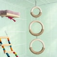 Generic Sugar Glider Toys Climbing Ring Cage Accessories Squirrel Rat ...