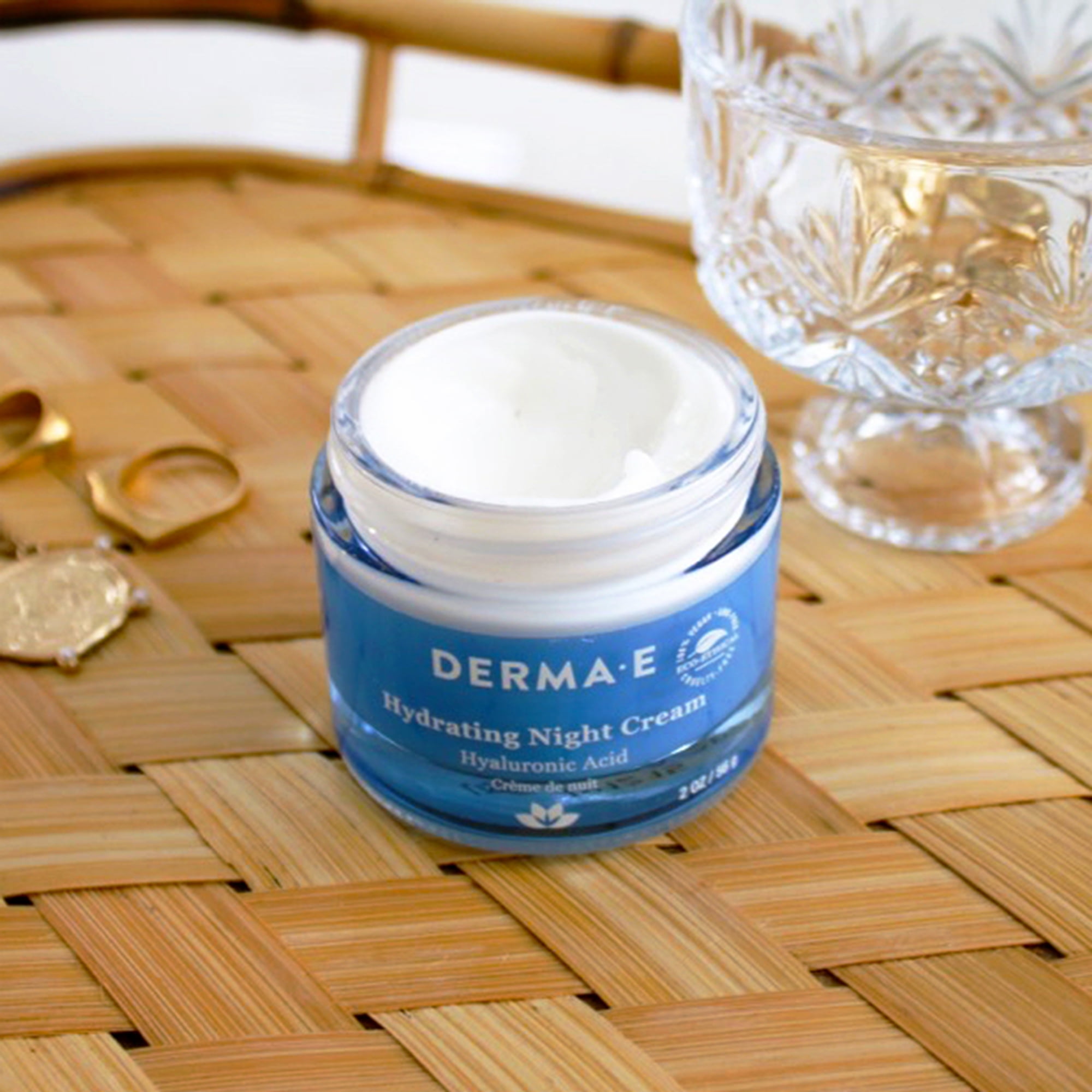 Derma E Advanced Repair Night Cream with Hyaluronic Acid Squalane and Ceramides Walmart