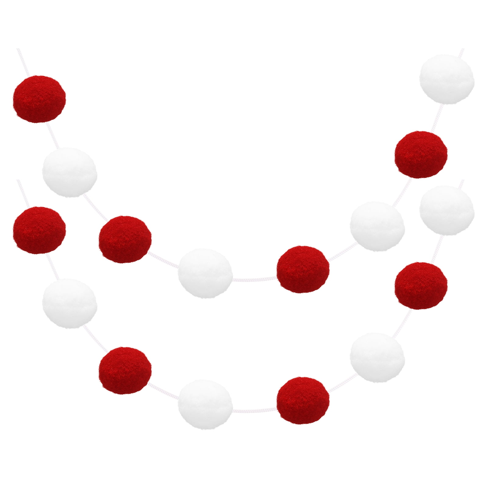 Click here for Unique Bargains 2pcs Pom Pom Garland 6.6 Ft 30 Bal... prices