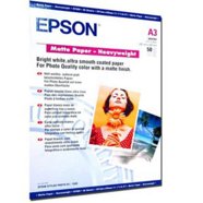 Epson Singleweight Matte Paper, 120 g, 2" Core, 44" x 131 ft., White ...