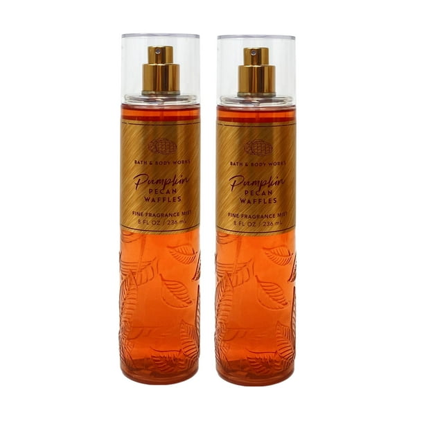Bath and Body Works Pumpkin Pecan Waffles Fine Fragrance Mist 2 Piece ...