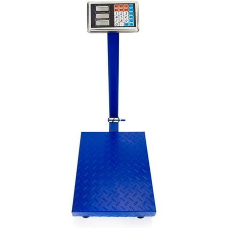 300KG/661lb Electronic Digital Platform Scale, Folding Heavy Duty ...