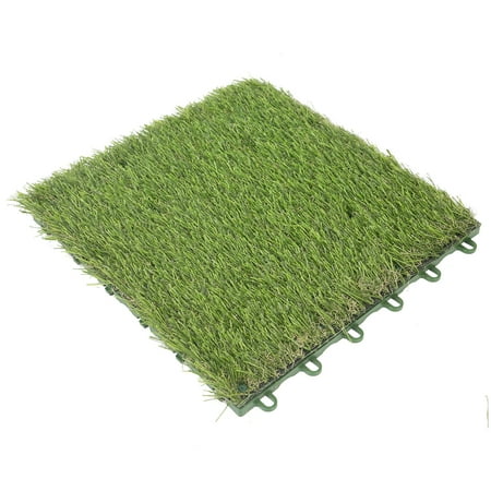 Qiilu Outdoor Lawn Mat 3cm Turf Plastic Grass Bottom Waterproof Grass ...