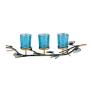 Gallery Of Light Triple Peacock Bloom Candleholder - Walmart.com