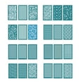 3 Pcs Love-Heart Silk Screen Stencils Snowflake Reusable Silkscreen ...
