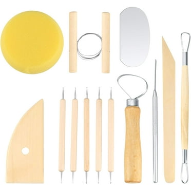 Prdigy 18 Pcs Polymer Clay Tools Set, Sculpture Supplies for Beginners ...