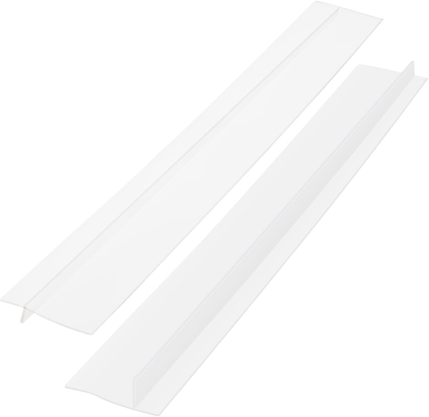 MSDADA 2 Pcs Silicone Stove Counter Gap Cover, Kitchen Counter Gap Anti ...