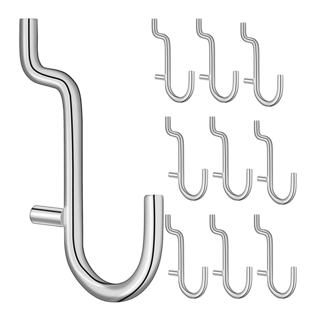 Click here for Kakowely Pegboard Tool Hooks 10pcs Heavy-Duty Meta... prices