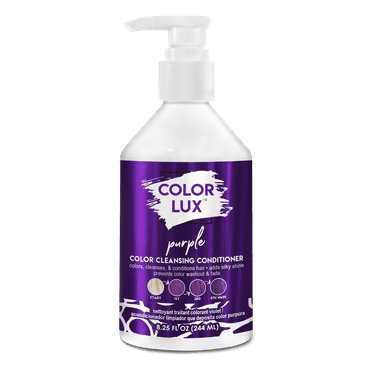 Color Lux Cleansing Conditioner Red 8.25oz, Pump Dispenser - Walmart.com