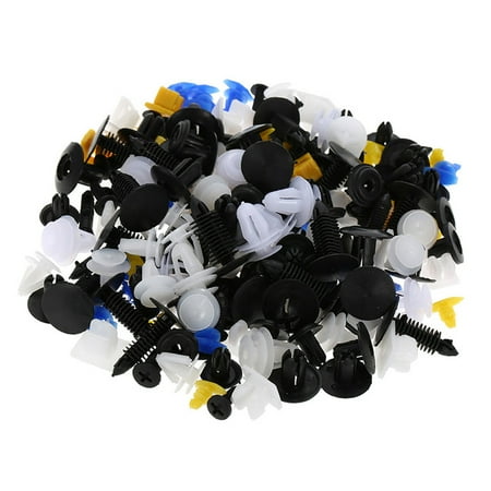 Car Body Push Pin Rivet Fasteners Trim Moulding Clip Assortments Kit ...