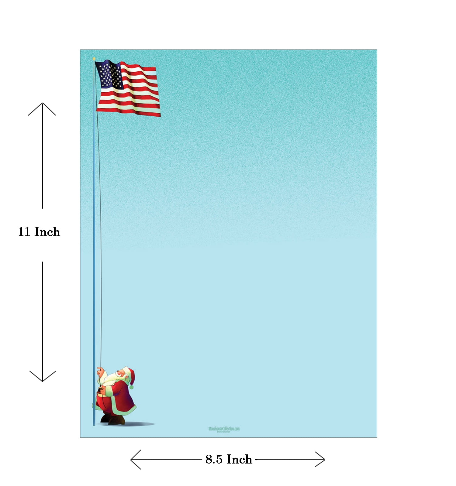 Patriotic Paper Sheet