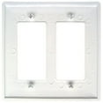 Pass & Seymour RV/Mobile Home White Double Snap-On Plate for Switches ...
