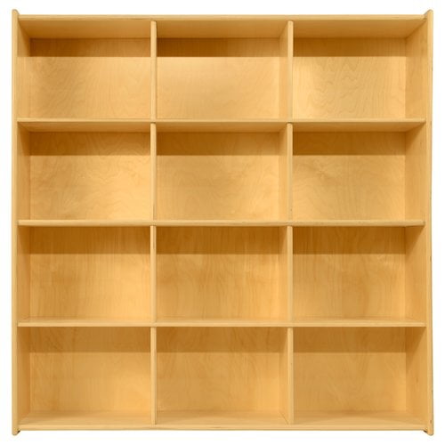 Contender 12 Big Cubby Storage Shelf, Montessori Cabinets for ...
