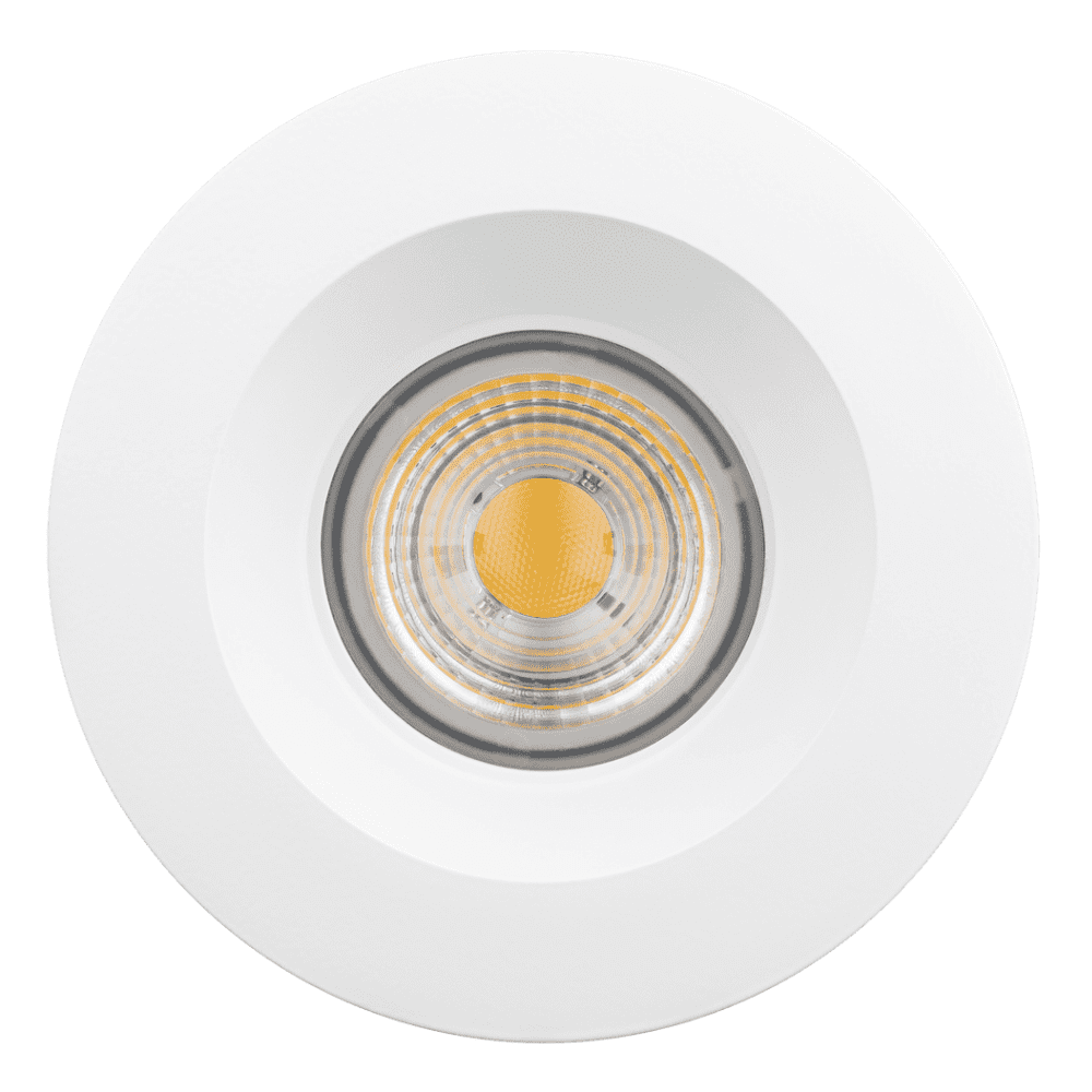 Perlglow 4 inch Round White Smooth Downlight Luminaire, LED Recessed ...
