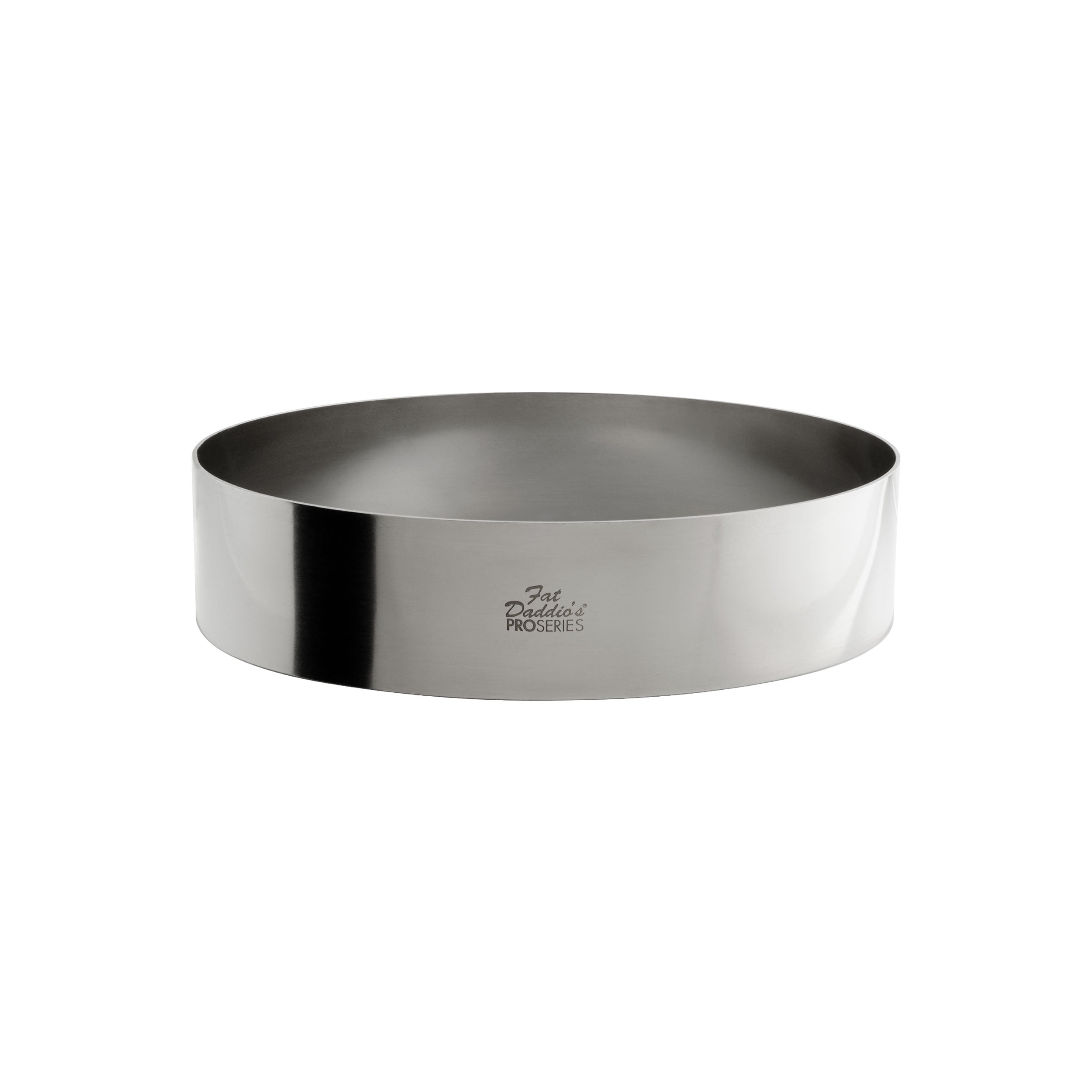 Fat Daddio's SSRD-8020 Stainless Steel Round Cake & Pastry Ring, 8 x 2 ...