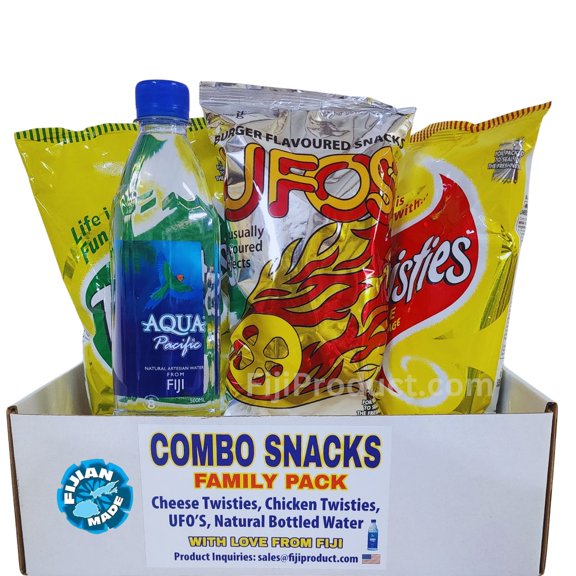 FIJI Twisties Cheese (Pack Of 3 x 250g) Unique Cheese Flavor Snack ...