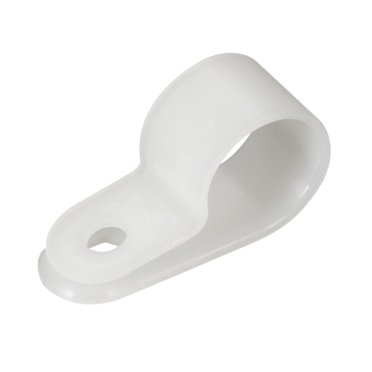 10Pcs Nylon R-type Clamp Organizer Cord Clips for Wire Fit Cable Dia 21 ...