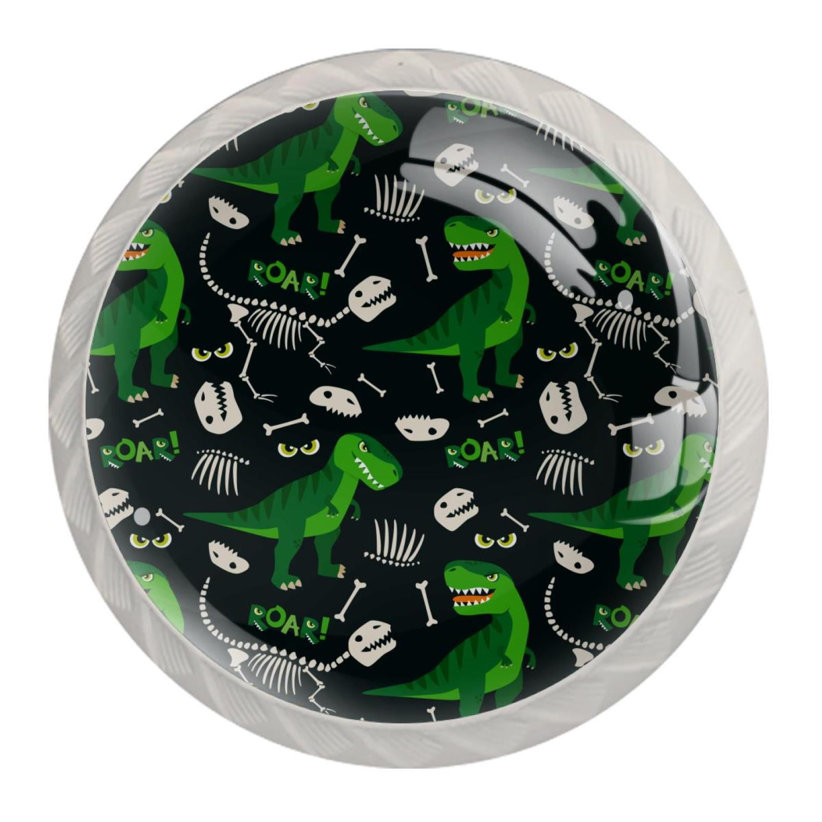 4 Pcs Dino Bones Roar Knobs for Kitchen Cabinet Cupboard Dresser ...