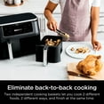 Ninja® Foodi® DZ300WM: 6-in-1 10-Quart. Dual 2-Basket Air Fryer with Smart Finish Technology ...