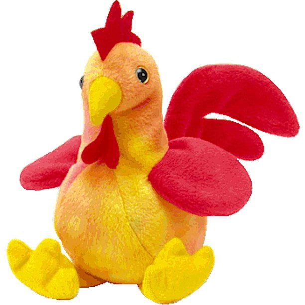 Ty Beanie Babies - STRUT the Rooster (NO TY HANG TAG) Plush - Walmart.com