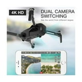 Drone X Pro LIMITLESS 2 GPS 4K UHD 5G WiFi Dual Camera FPV Live Video Follow Me 25min Battery ...
